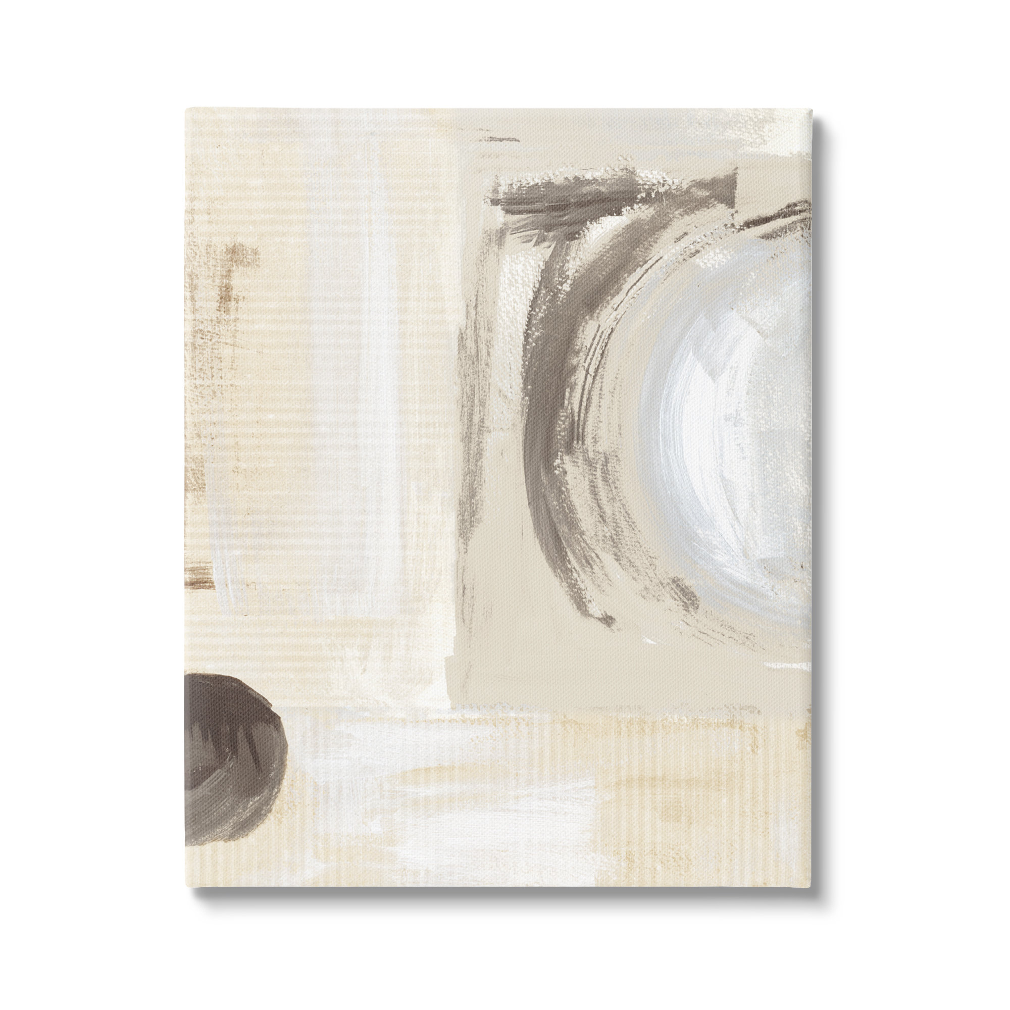 Wrought Studio™ Earth Tone Brushed Paint Canvas Wall Art by Susan Jill | Wayfair